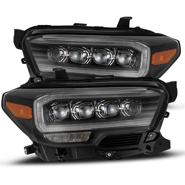 16-23 Toyota Tacoma Alpharex NOVA-Series LED Projector Headlights Blac ...