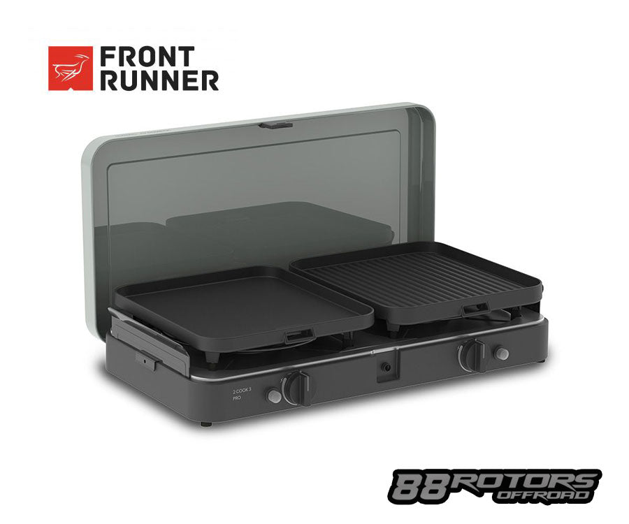 FRONT RUNNER / CADAC 2 COOK 3 PRO DELUXE/ PORTABLE 3 PIECE/ GAS BARBEQ ...
