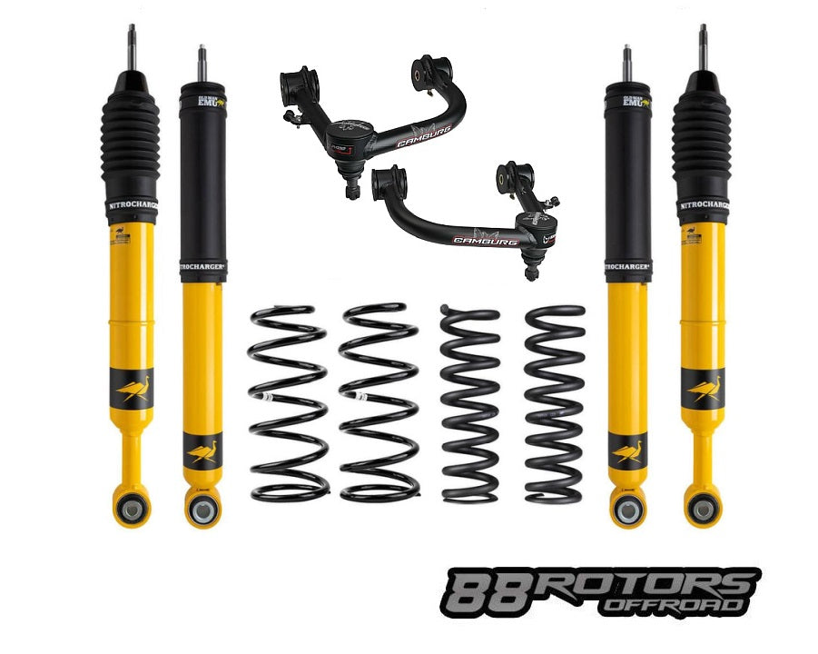 2010-2024 Toyota 4Runner ARB OME Nitrocharger Plus, UCA & Rear Lift Op ...