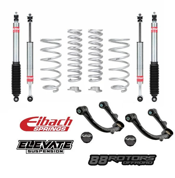 Eibach Pro Truck Lift Stage 1 | 10-24 Toyota 4Runner – 88 Rotors Offroad