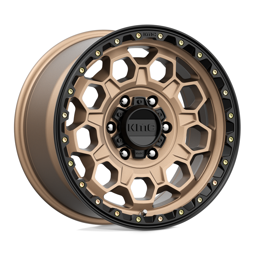 KMC TREK WHEELS - MATTE BRONZE WITH BLACK LIP – 88 Rotors Offroad