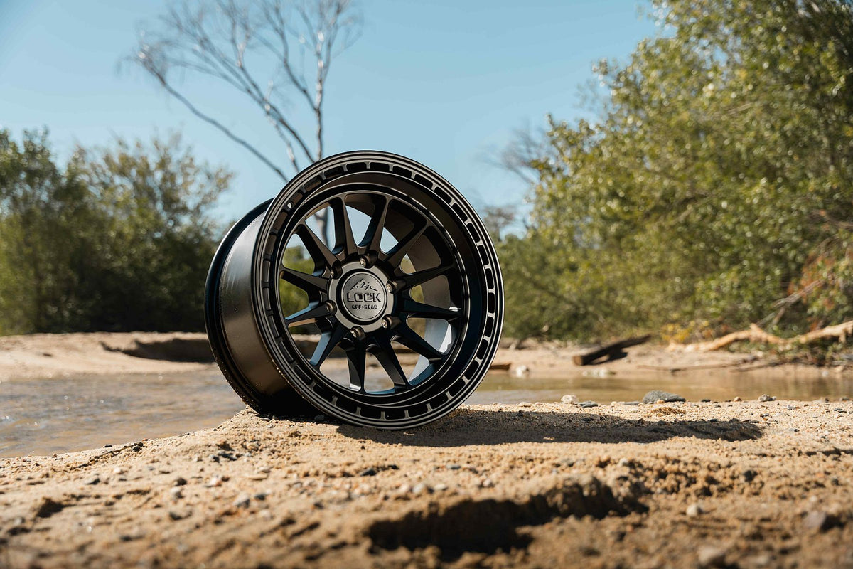 Lock Offroad Wheels | BAJA Matte Black – 88 Rotors Offroad