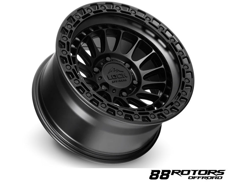 Lock Offroad Wheels | MOJAVE Matte Black – 88 Rotors Offroad
