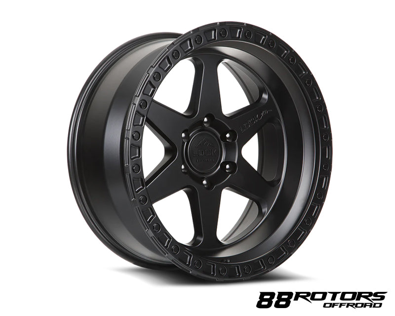 Lock Offroad Wheels | Olympus Matte Black – 88 Rotors Offroad