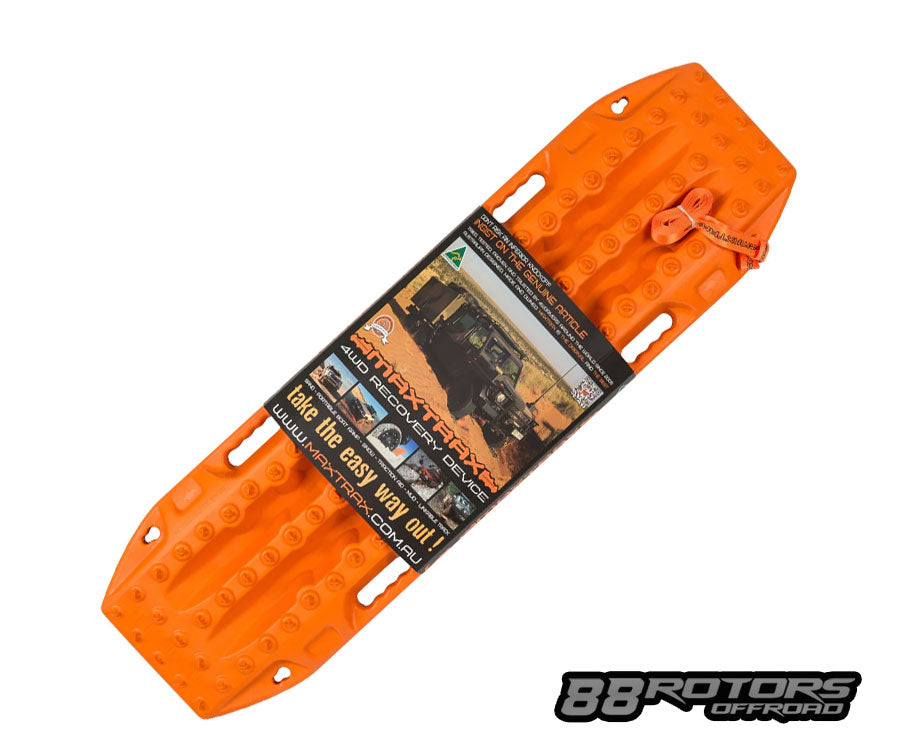 MAXTRAX MKII SIGNATURE ORANGE RECOVERY BOARDS – 88 Rotors Offroad