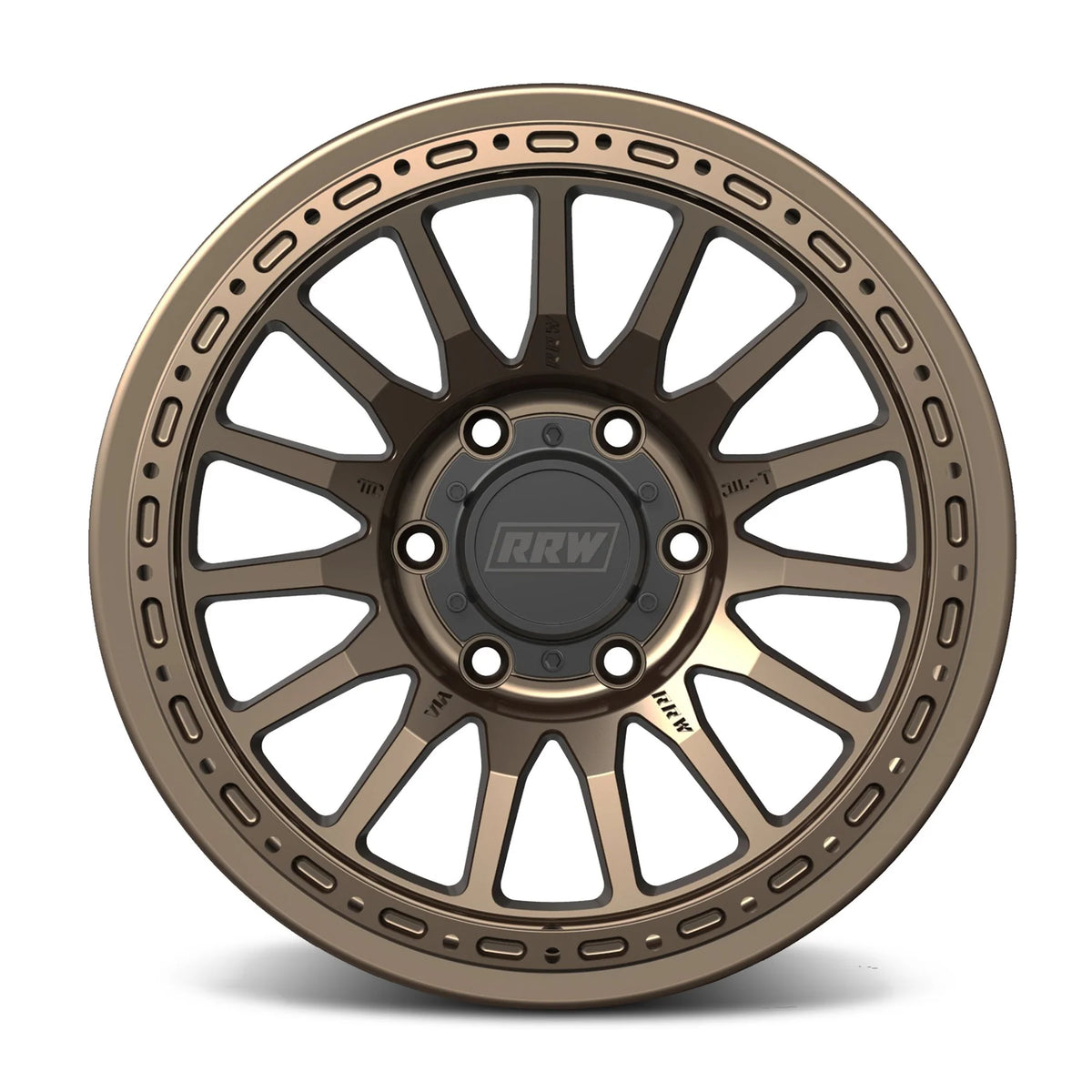 RRW RR7-H FLOW FORMED 17X8.5 MATTE BRONZE (6X5.5 | 6X139.7) HYBRID BEA ...